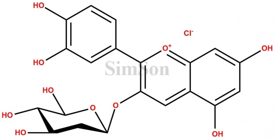 Cyanidin-3-O-arabinoside chloride | CAS No- 111613-04-8 | Simson Pharma ...