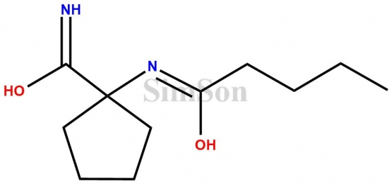 1-pentanoylamino-cyclopentane carboxylic | CAS No- 177219-40-8 | Simson ...